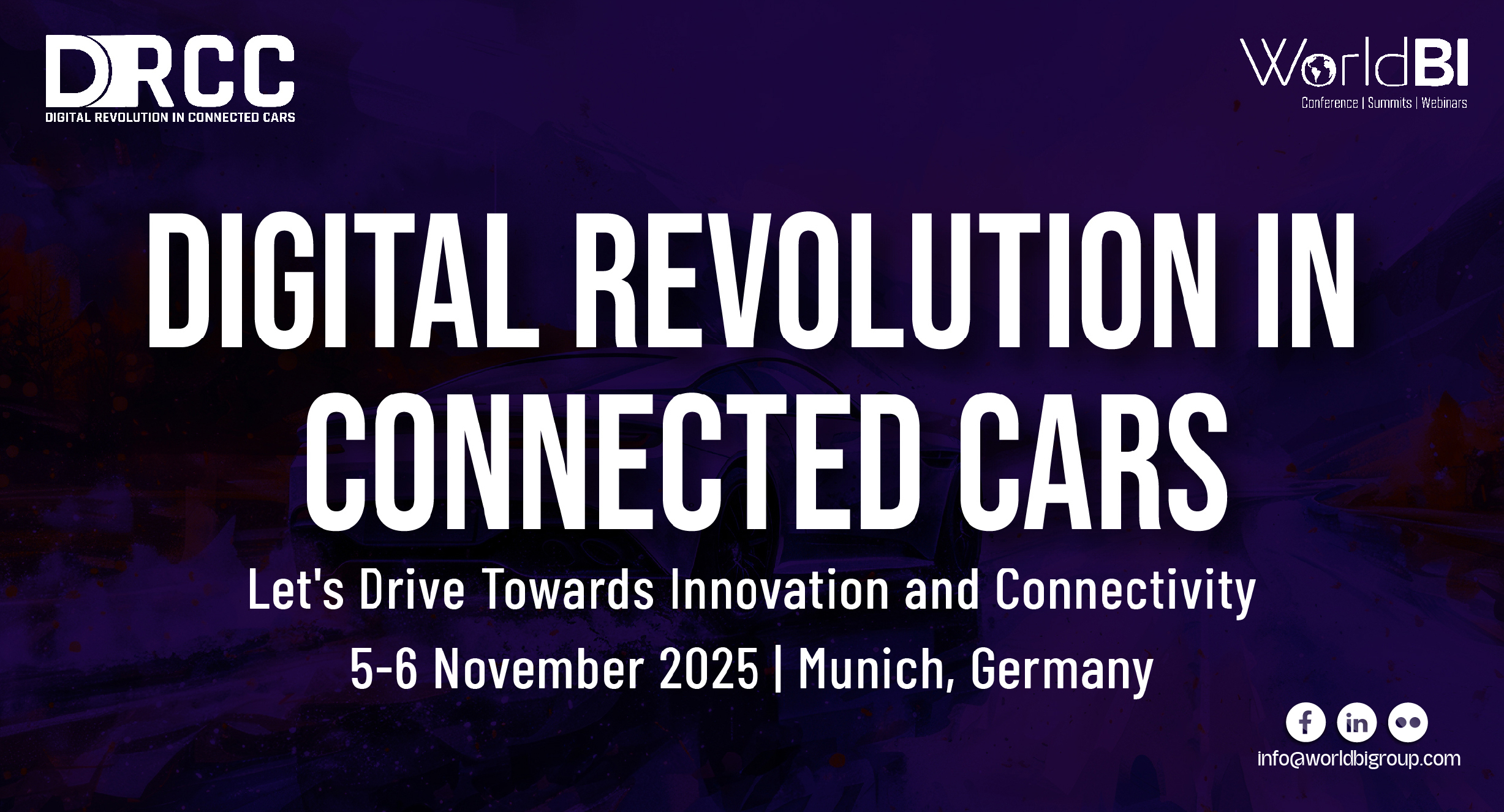 Digital Revolution in Connected Cars Conference 2025 Europe